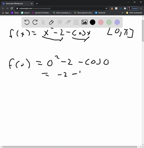 SOLVED:Writing In Exercises 83-86 , explain why the function has a zero in the given interval ...