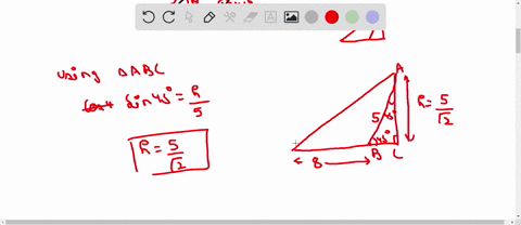 SOLVED: A force of 5 N is inclined at an angle of 45^∘ to a second ...