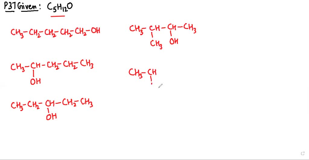 SOLVED:draw structures for all the isolated, conjugated, and cumulated ...