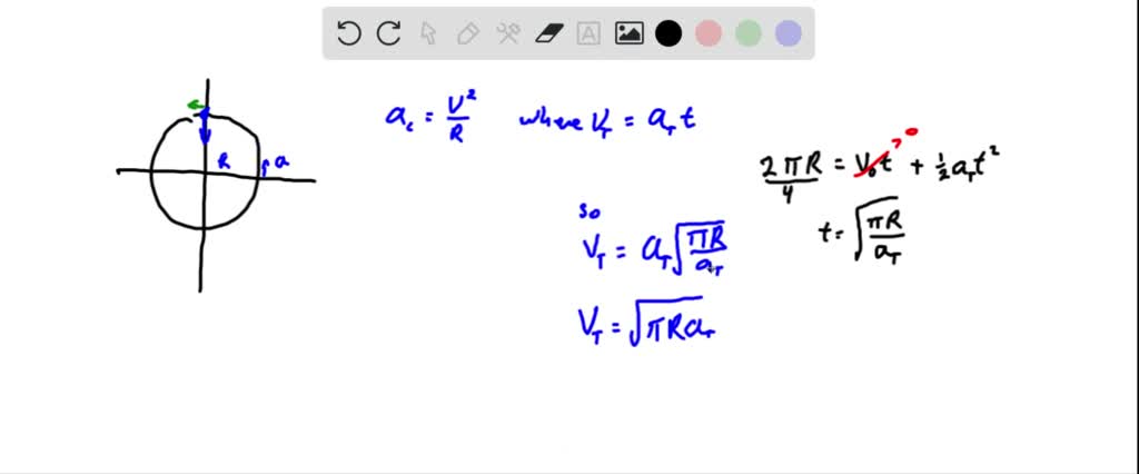 SOLVED:An object moves in a circular path of radius R in the x-y plane, where the origin is at ...