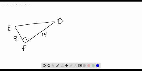 SOLVED:In Exercises 13-18, solve the right triangle. Round decimal answers to the nearest tenth ...