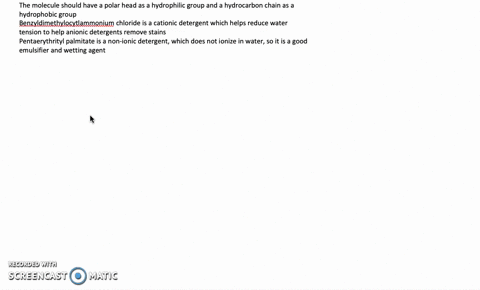 SOLVED:The detergents illustrated in this chapter are classified as ...