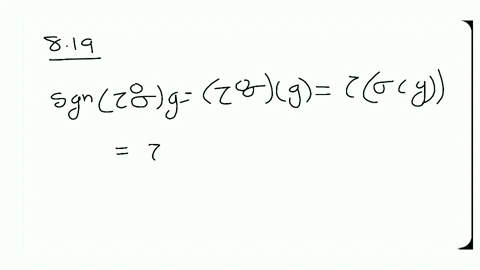 SOLVED:If σis a k-cycle with k odd, prove that there is a cycle τsuch ...
