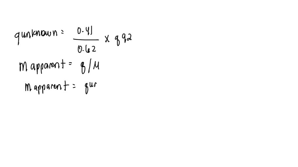 Consider a 0.8 μmol / L solution of a 60 kDa protein. Calculate the μg ...