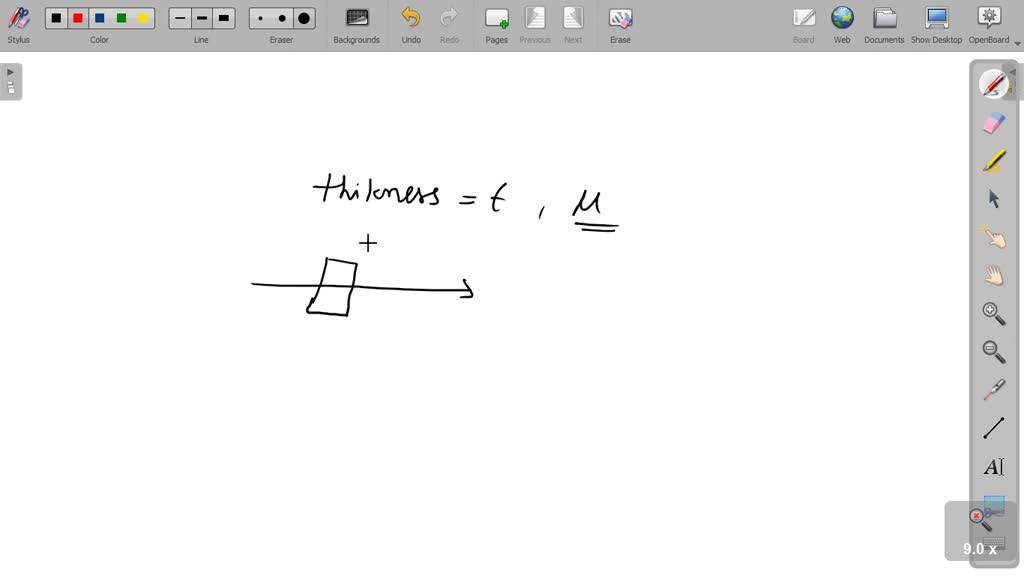 SOLVED:If a transparent parallel plate of uniform thickness t and ...