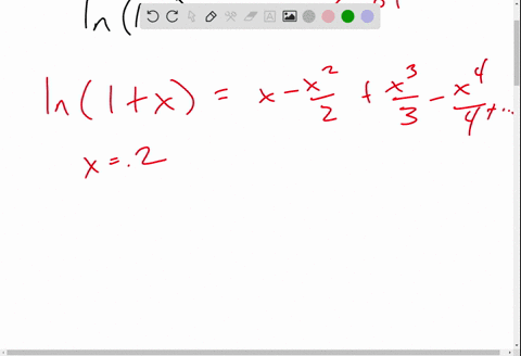 SOLVED:Use Taylor polynomials to estimate the following within 0.01. ln1.2