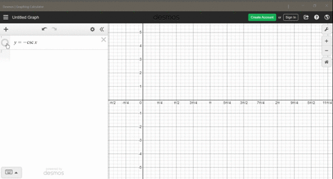 SOLVED:Match the function with its graph (a-j). y=-cscx a. (GRAPH CAN'T COPY) b. (GRAPH CAN'T ...