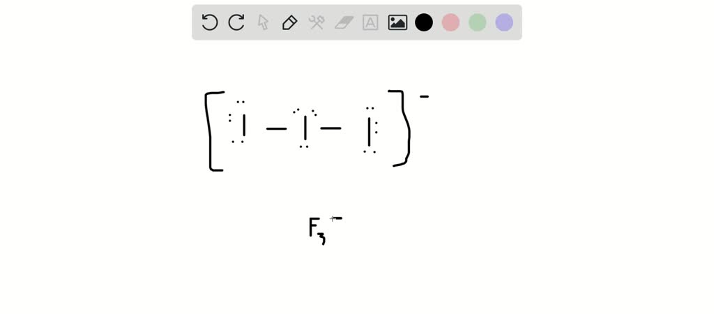 ⏩SOLVED:Although I3^- is known, F3^- is not. Using Lewis structures ...