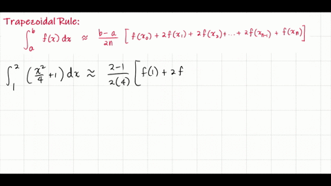 SOLVED:Use the Trapezoidal Rule and Simpson's Rule to approximate the ...