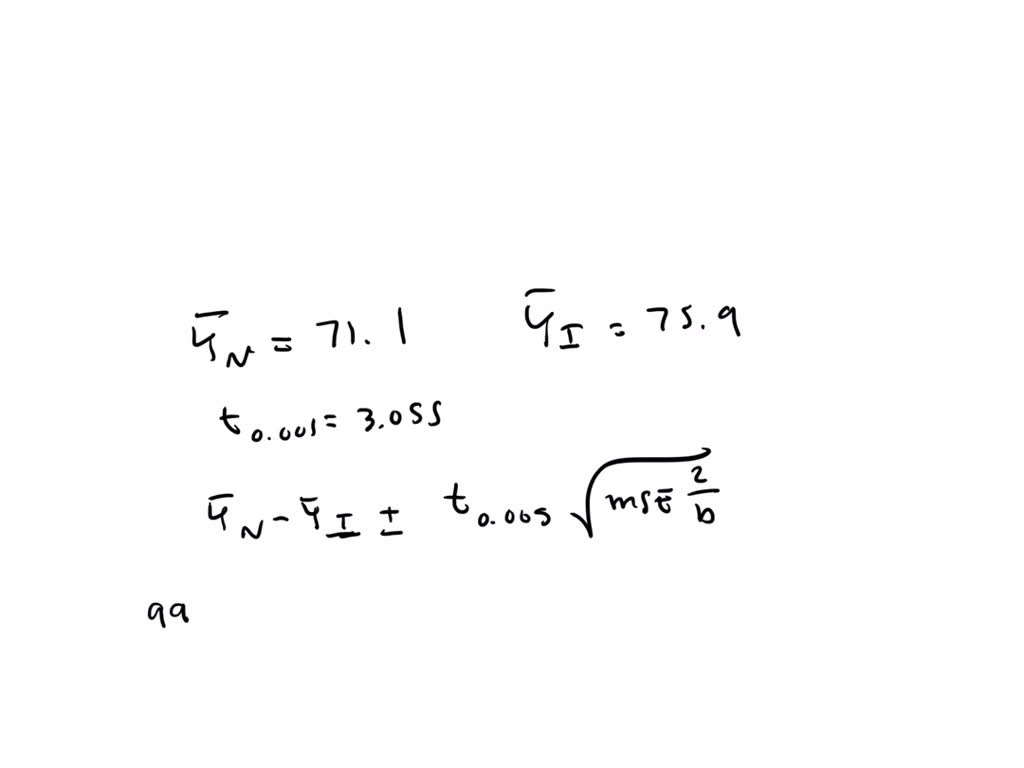 Refer To Exercise 12 27 A Form A 95 Confidence Interval To Estimate