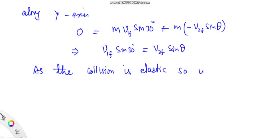 A cue ball traveling at 4.00 m/s makes a glancing, elastic collision ...