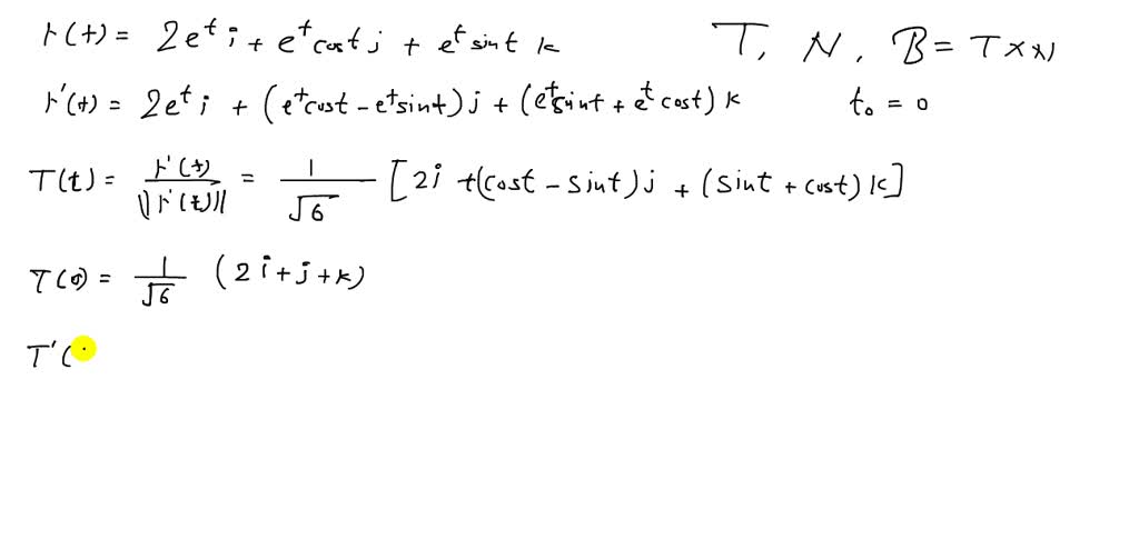 SOLVED:The vector v is a function of the time t and k is a constant ...