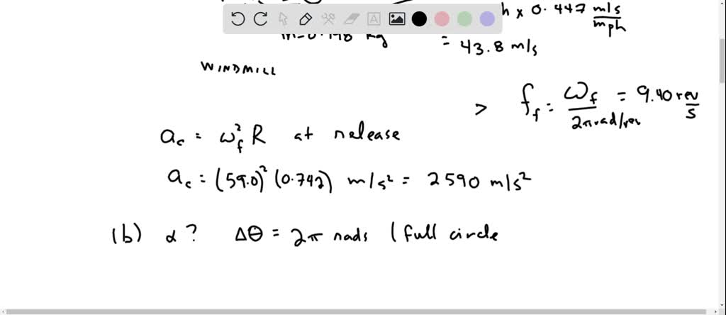 SOLVED:8. One method of pitching a softball is called the "windmill ...