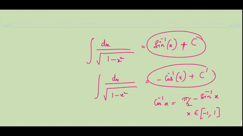SOLVED:Writing The evaluation of an integral can sometimes result in apparently different ...