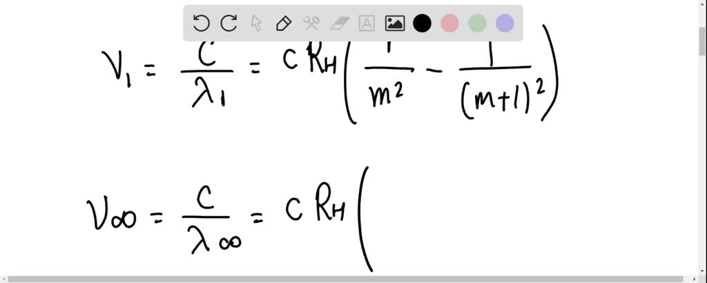 (a) Using Balmer's generalized formula, show that a hydrogen series ...