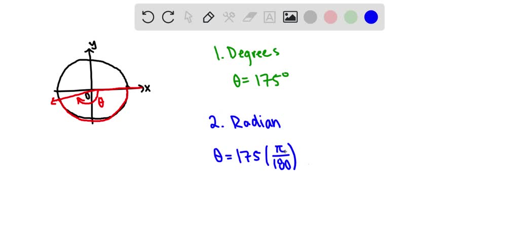 SOLVED:Each angle θis an integer (e . g ., 0, ±1, ±2, …) when measured ...