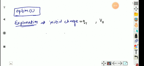 SOLVED: A charged oil drop is held stationary in an electric field. The ...