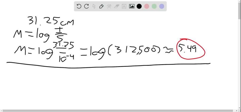 SOLVED: Earthquake Magnitude and Intensity (a) Find the magnitude of an ...