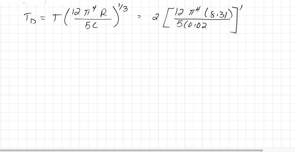 SOLVED:(a) The heat capacity of solid argon at a temperature of 2.00 K is 2.00 ×10^-2 J / mole ...