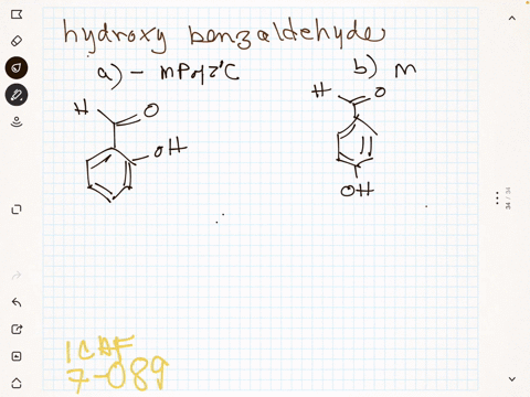 SOLVED:Shown below are the structures for two isomers of hydroxy ...