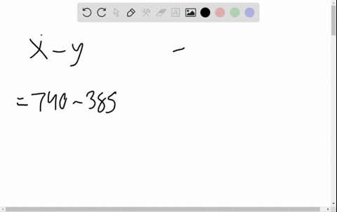 ⏩SOLVED:Evaluate the variable expression x-y for the given values of… | Numerade