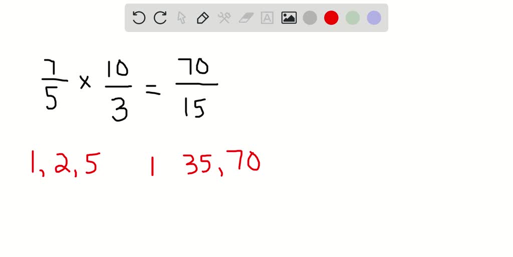 SOLVED:Find each product or quotient, and write it in lowest terms. See ...