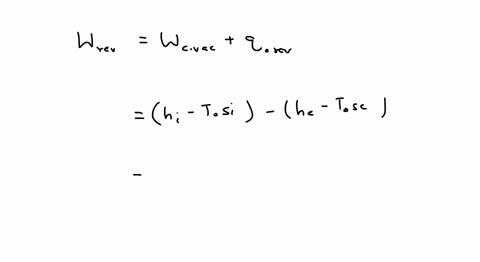 ⏩SOLVED:Find the specific reversible work for a steam turbine with ...