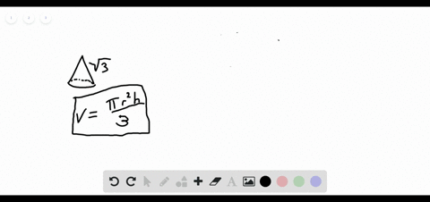 ⏩SOLVED:Constructing cones A right triangle whose hypotenuse is √(3)… | Numerade