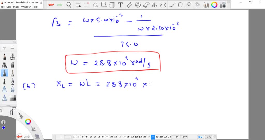 SOLVED:An L-R-C series circuit consists of a 2.60 μF capacitor, a 6.00 mH inductor, and a 90.0 ...