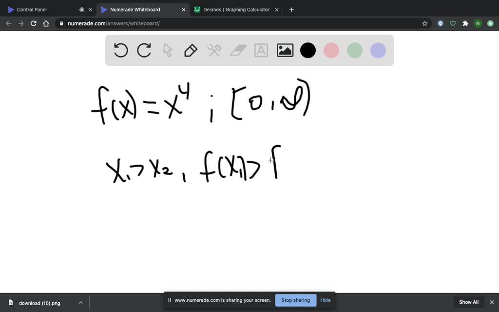 SOLVED:Graph each finction in the standand viewing window of your calculator, and trace from ...
