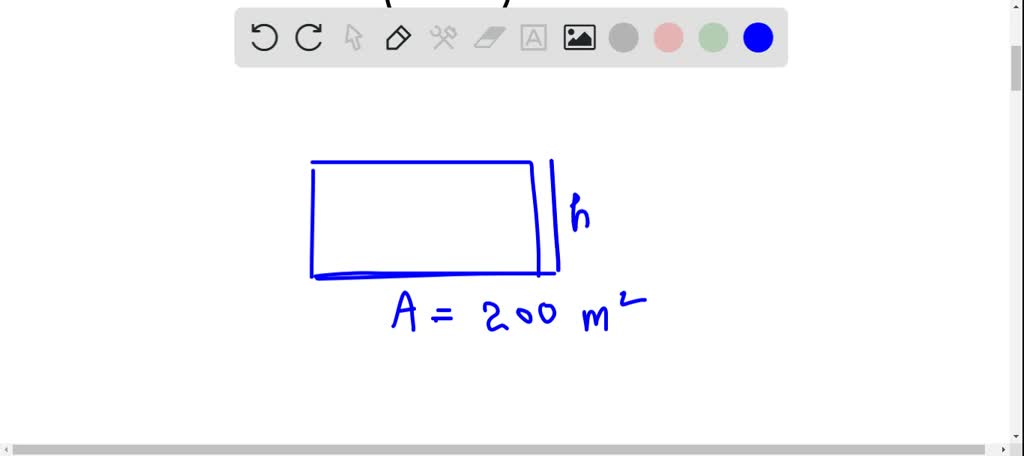 SOLVED:A single-level home has a floor area of 200 m^2 with ceilings ...