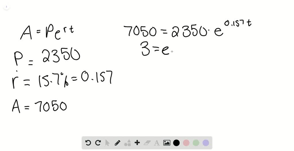 SOLVED: complete the table for a savings account subject to continuous ...