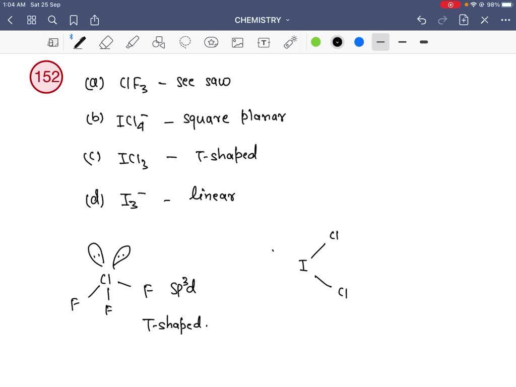 SOLVED:Which combination of the compound and their shapes are correct ...