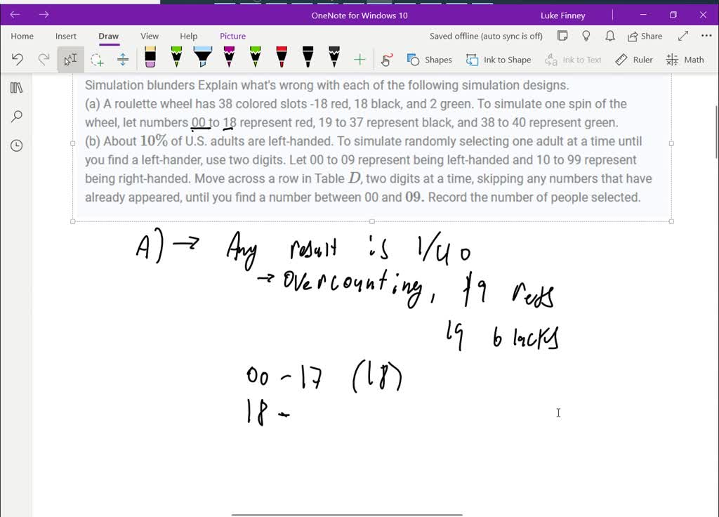 SOLVED: Simulation blunders Explain what's wrong with each of the following simulation designs ...