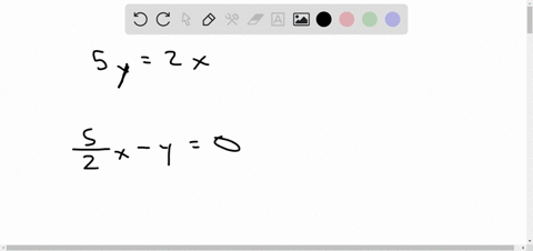 SOLVED:Determine if the lines defined by the given equations are parallel, perpendicular, or ...