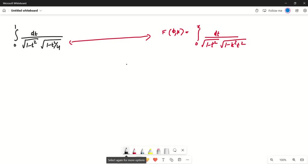 SOLVED: Identify each of the integrals as an elliptic integral (see ...