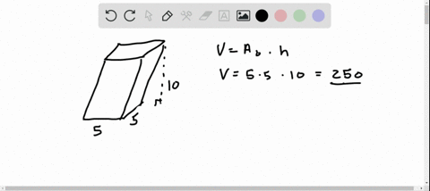 SOLVED:Describe the effect of each change on the volume of the given ...