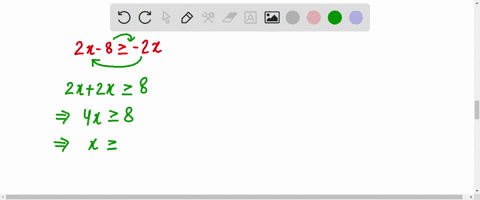 ⏩SOLVED:Graph the solution set, and write it using interval… | Numerade