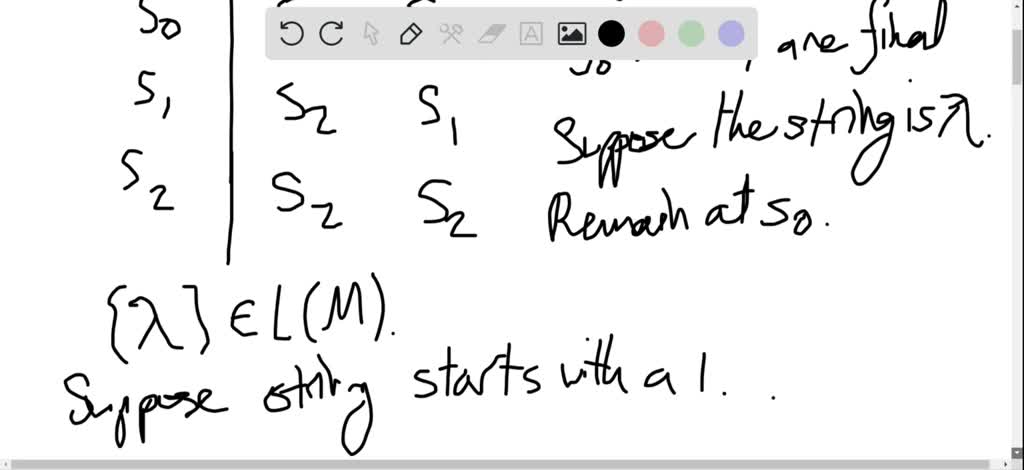 Solvedin Exercises 16 22 Find The Language Recognized By The Given Deterministic Finite State