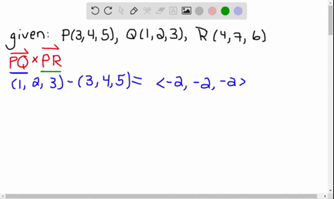 SOLVED:Find a vector that is perpendicular to the plane passing through ...