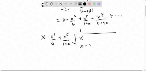 SOLVED:Use multiplication or division of power series to find the first ...