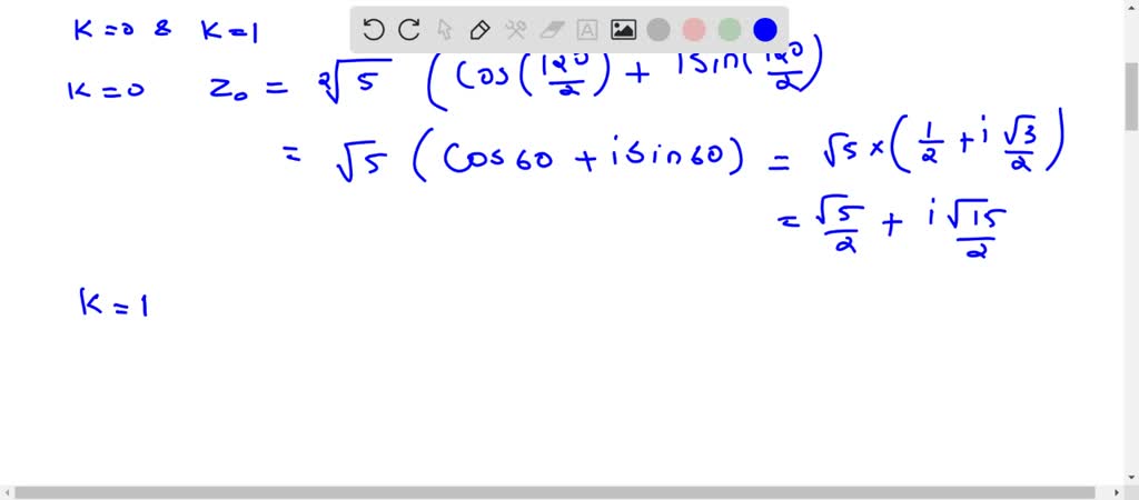 SOLVED:Finding the n th Roots of a Complex Number In Exercises 81-96,( a) use the formula on ...