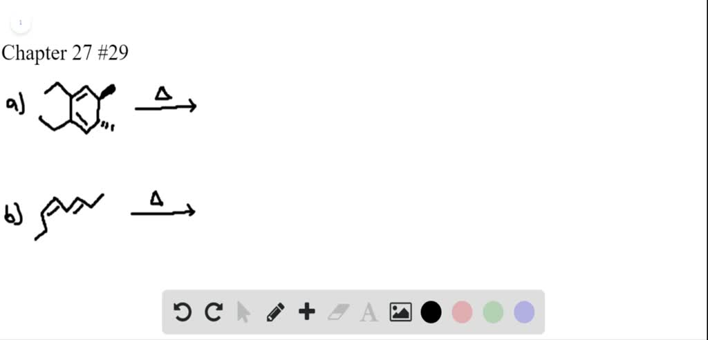 SOLVED:What product is formed when each compound undergoes thermal ...