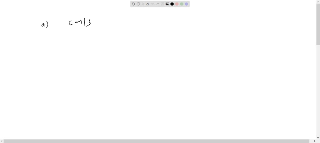 SOLVED:In SI units, velocity is measured in units of meters per second ...
