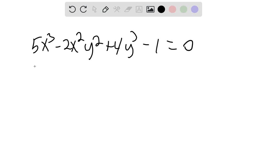 SOLVED:Assuming that the equation determines a differentiable function ... SOLVED:Assuming that the equation determines a differentiable function ...