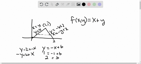 SOLVED: (a) Express the double integral ∬D f(x, y) d A as an iterated ...