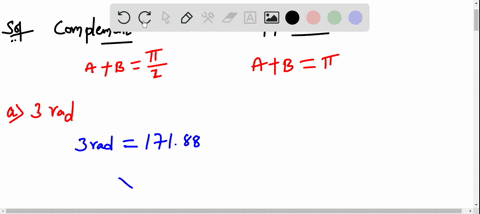 SOLVED:Find (if possible) the complement and supplement of each angle ...