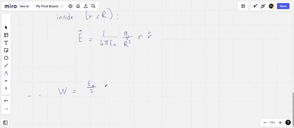SOLVED:Find the energy stored in a uniformly charged solid sphere of ...
