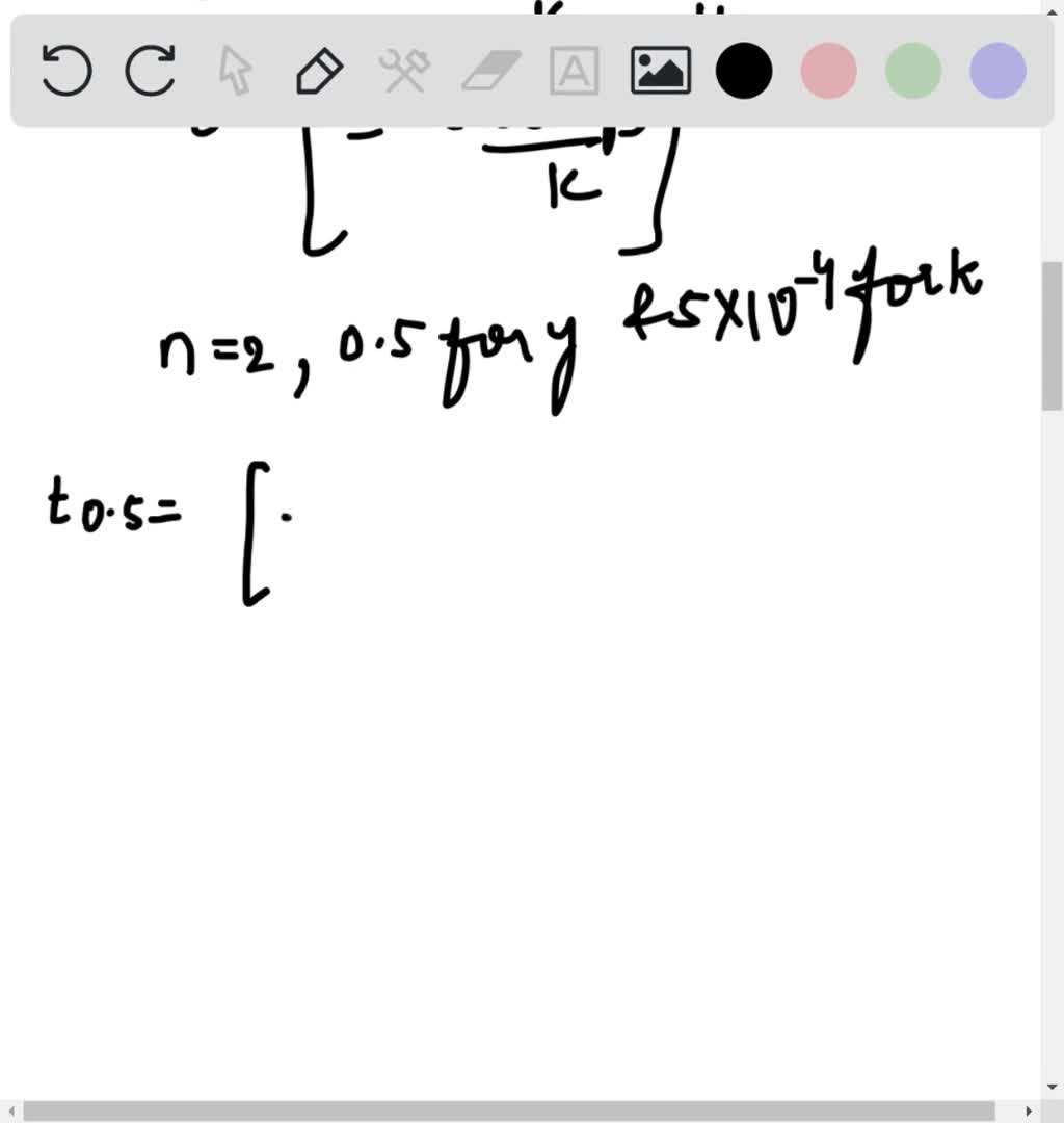 SOLVED:Compute the rate of some reaction that obeys Avrami kinetics, assuming that the constants ...