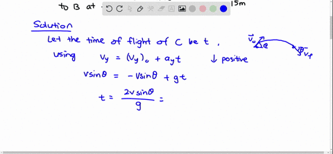 SOLVED:At a given instant the football player at A throws a football C ...